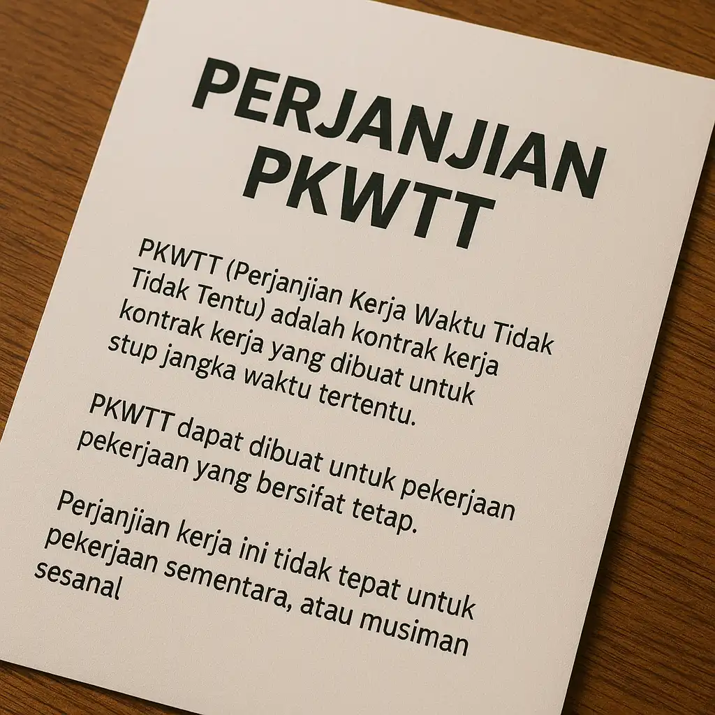 Cara Membuat Perjanjian Kerja Waktu Tidak Tertentu (PKWTT) - ILS Law Firm